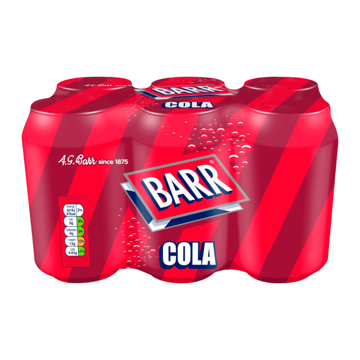Barr Cola 6 x 330ml | Order Online at Zoom - Alcohol & Non-Alcoholic ...