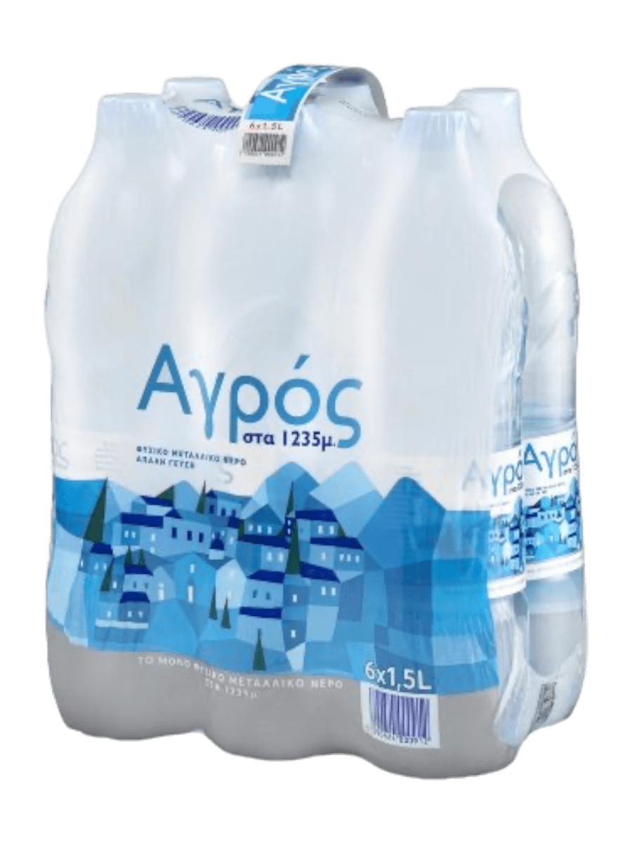 Agros Water 6 x 1.5L - Alcohol & Non-Alcoholic Drinks Delivered to Your ...