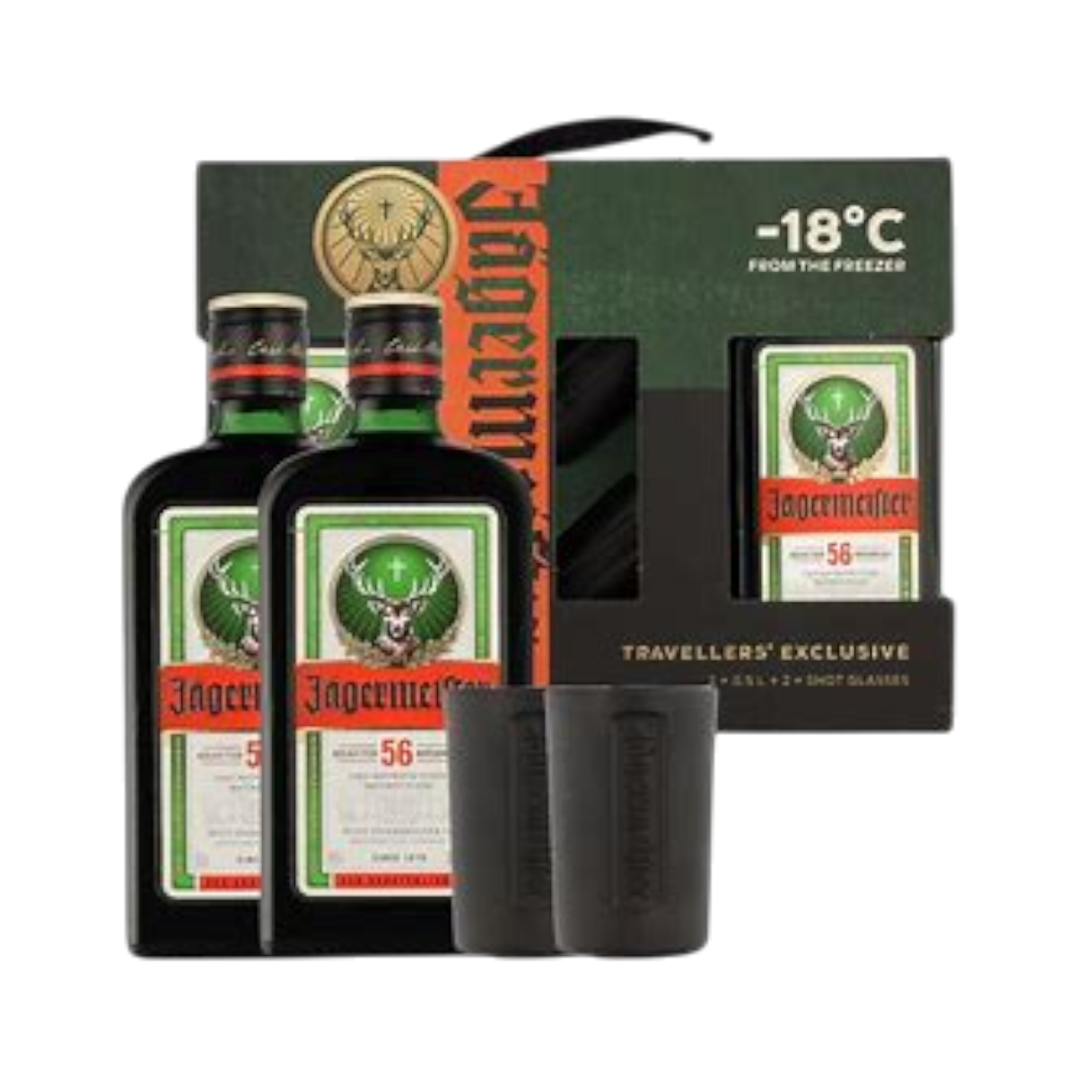 Jagermeister Pack 2 x 50cl