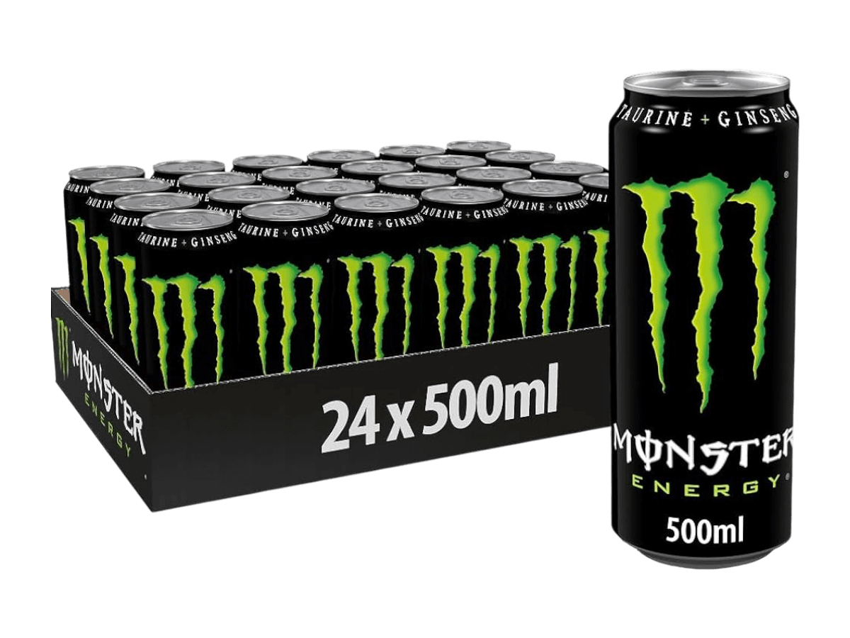 Monster Energy 24 x 50cl Cans - Alcohol & Non-Alcoholic Drinks ...