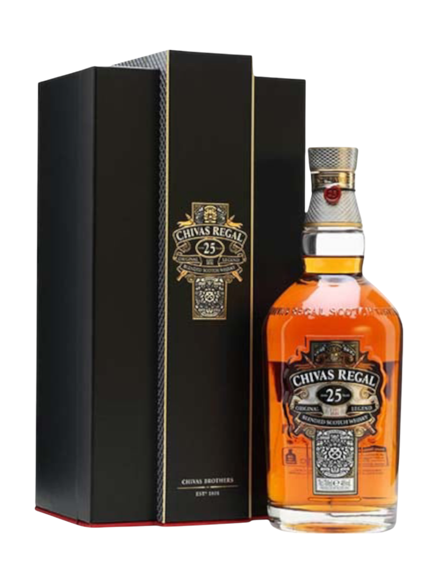 Chivas Regal 25 Year Old Blended Scotch 70cl, Fast Delivery Limassol